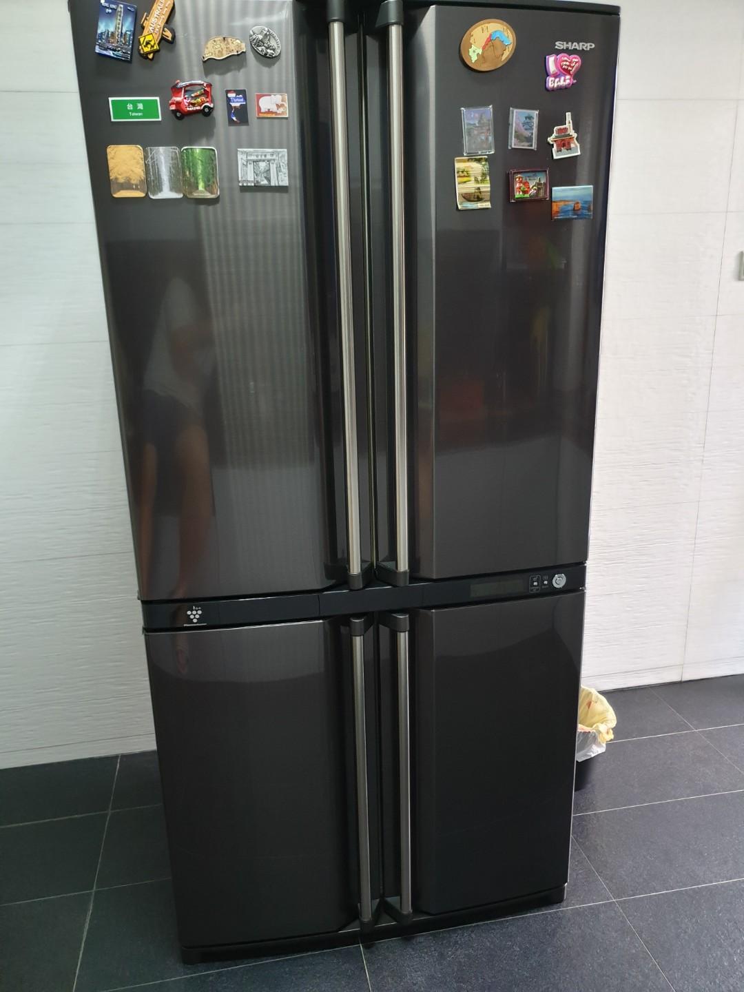 Sharp Fridge, TV & Home Appliances, Kitchen Appliances, Refrigerators & Freezers on Carousell