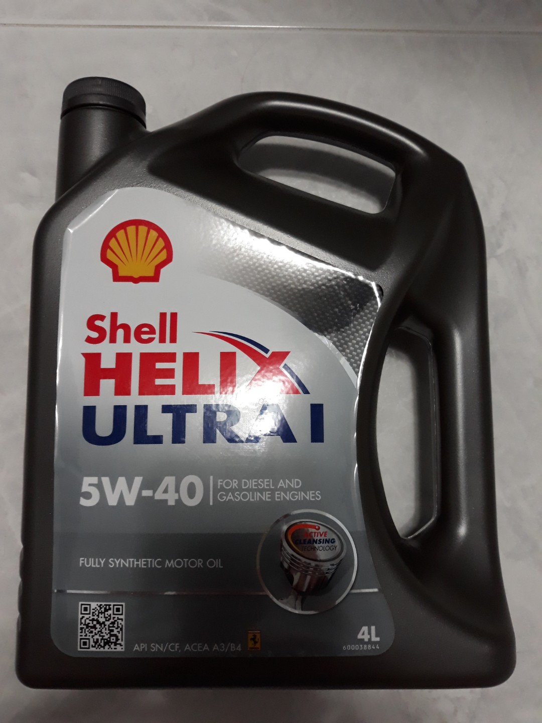 SHELL Helix Ultra 1 Engine Oil Fully Synthetic 5W-40, Car Accessories ...