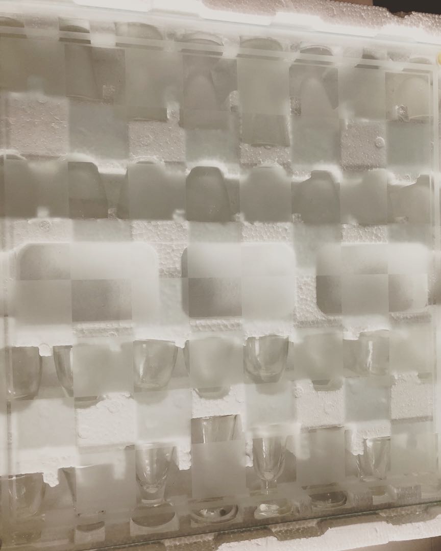 Shot glass chess set. Fun drinking game!, Hobbies & Toys, Toys & Games ...