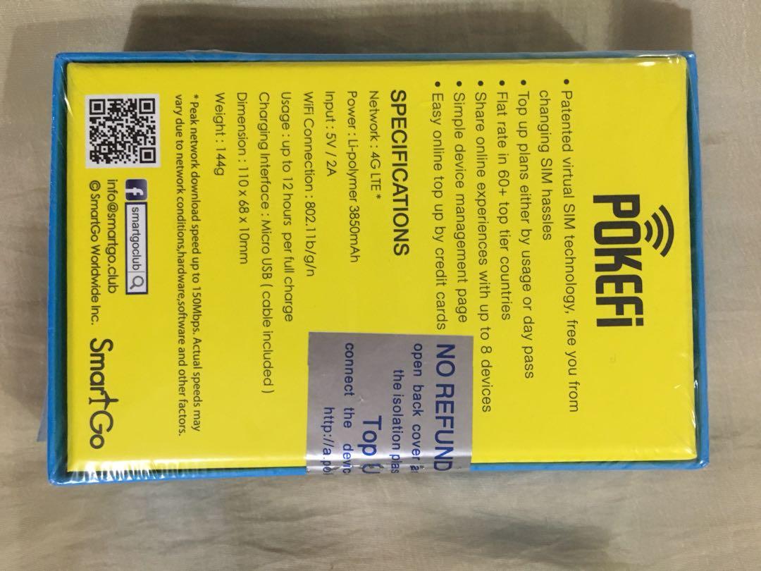 SmartGo pokefi with EXTRA BATTERY, TV & Home Appliances, TV & Entertainment, Entertainment ...