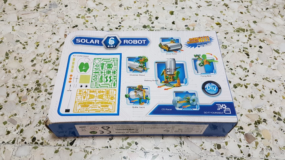 Solar Robot, Hobbies & Toys, Toys & Games on Carousell