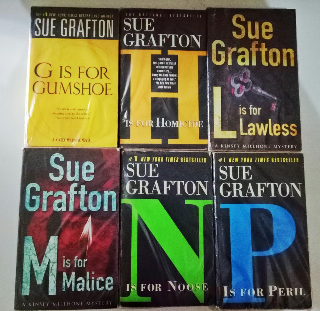Sue Grafton alphabet series, Hobbies & Toys, Books & Magazines ...