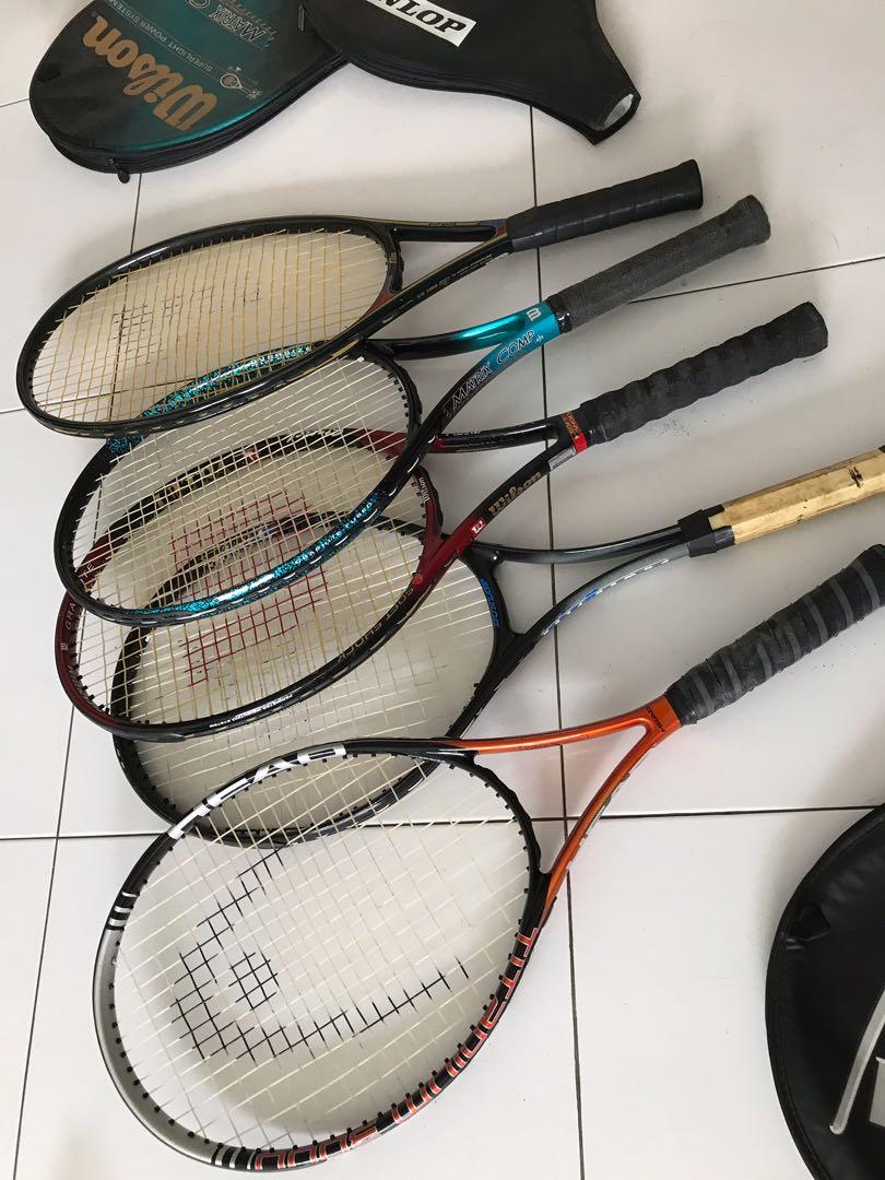Tennis brackets, Sports Equipment, Sports & Games, Racket & Ball Sports ...