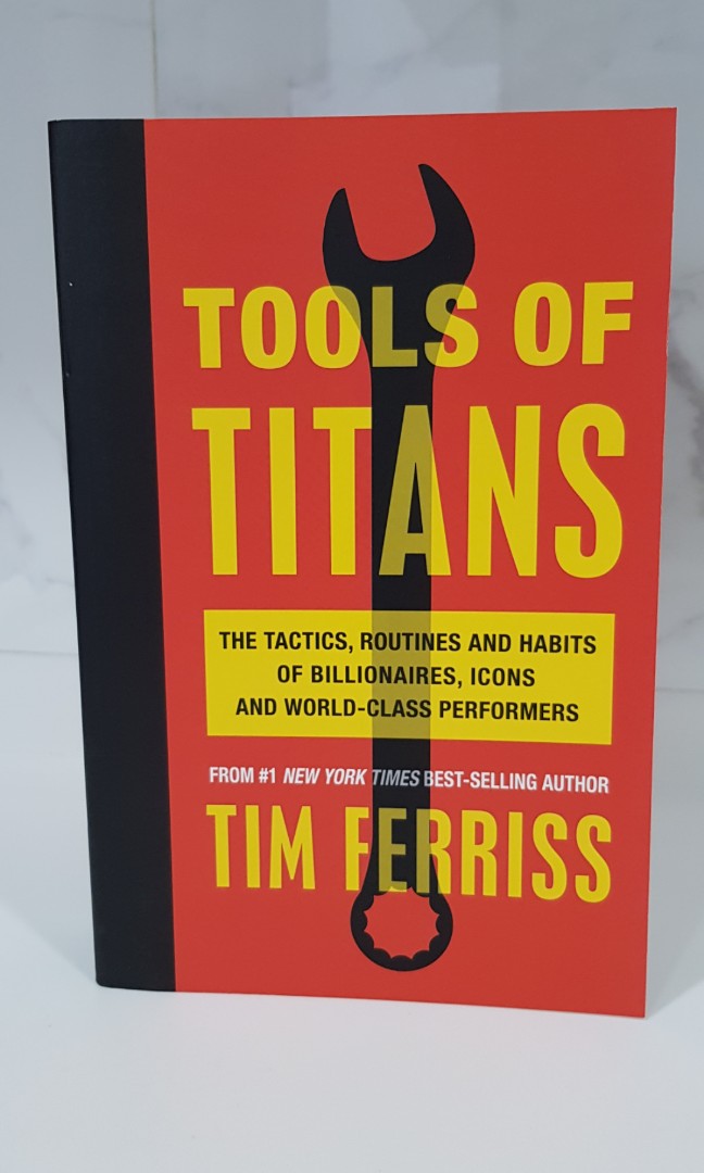 Tools Of Titans By Tim Ferris, Books & Stationery, Non-Fiction on Carousell