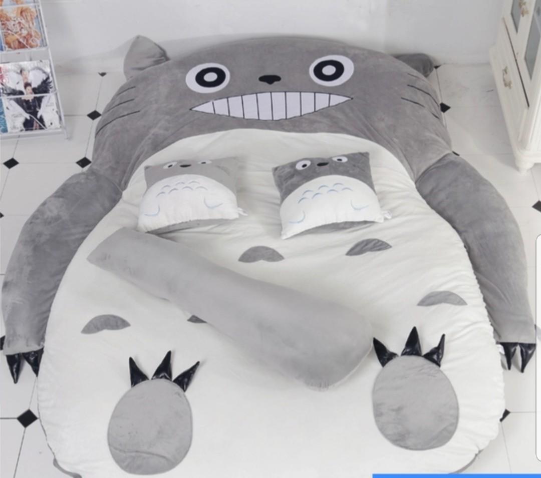 Totoro bed mattress, Furniture & Home Living, Furniture, Bed Frames ...