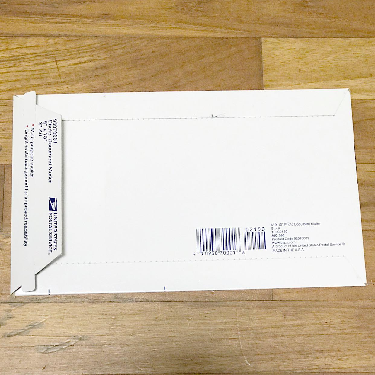 United States Postage Service (USPS) Photo Document Mailer hard ...