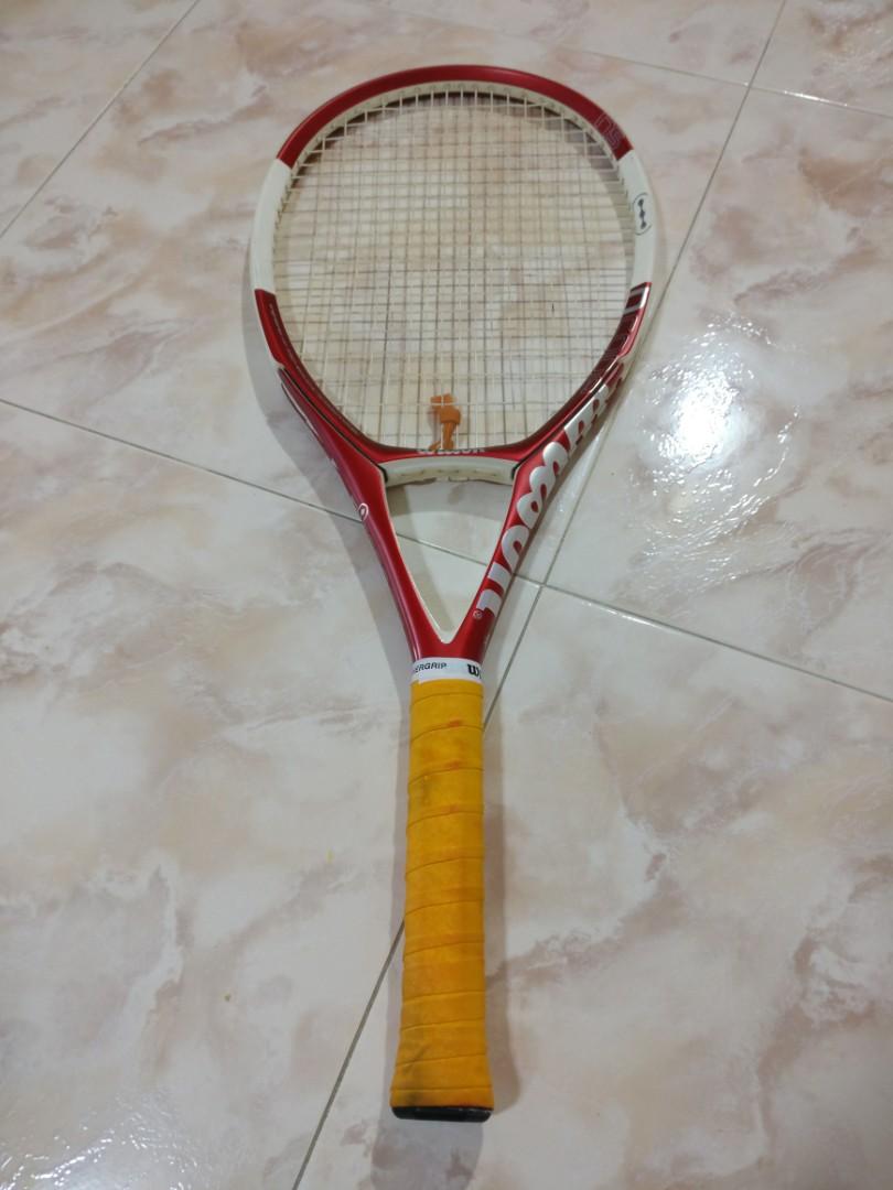 Wilson nCode n5 Tennis, Sports Equipment, Sports & Games, Racket & Ball ...