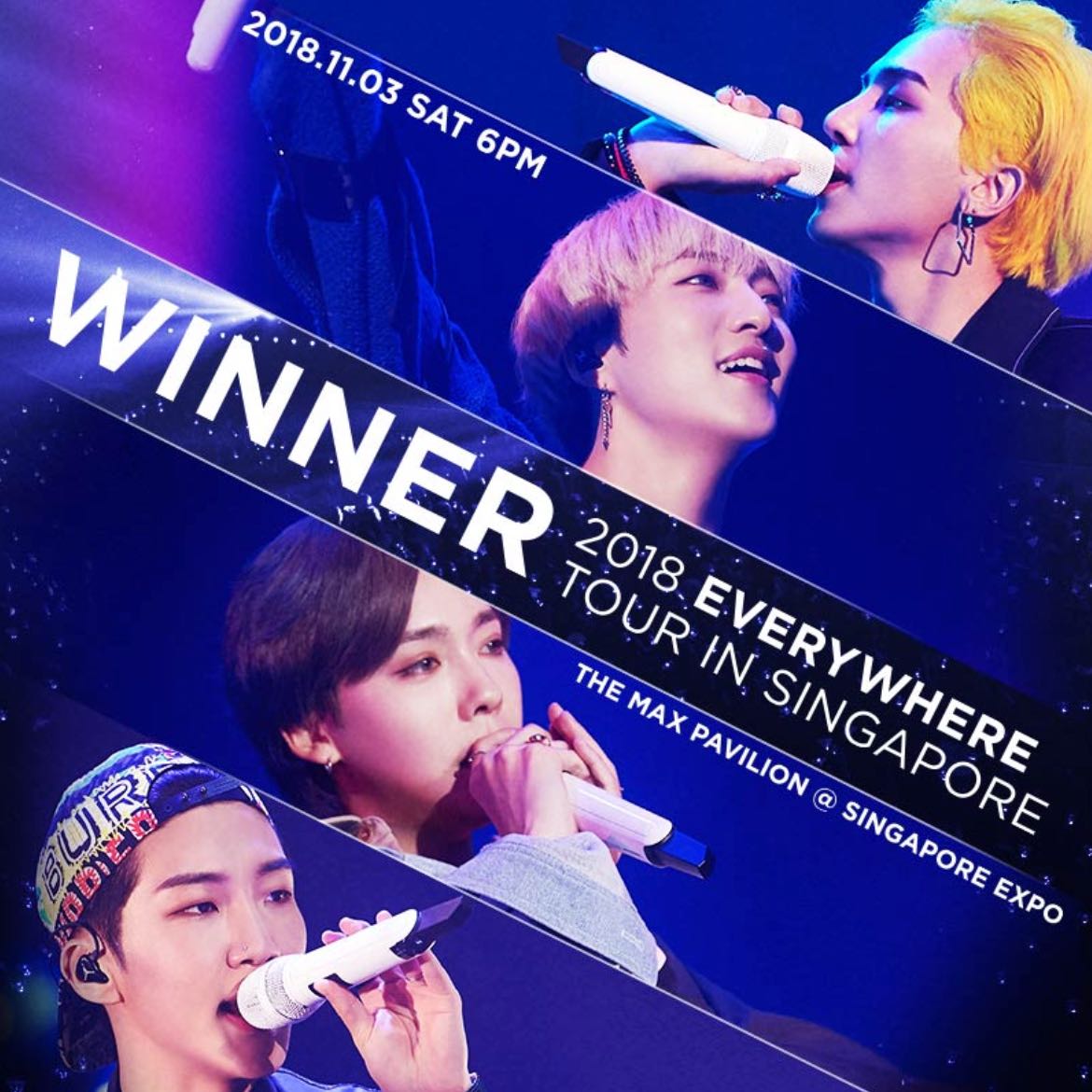 2 WINNER Concert tickets SINGAPORE (PEN C), Tickets & Vouchers, Event ...
