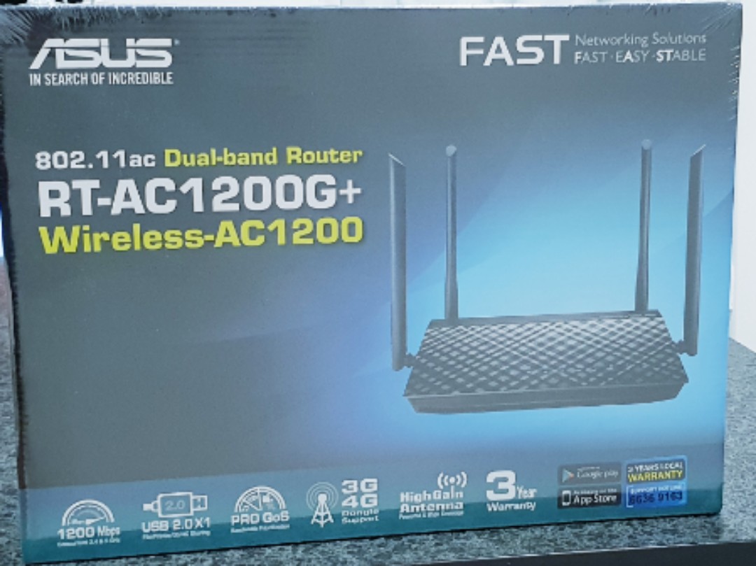 New Asus dual band wireless Router, Computers & Tech, Parts ...