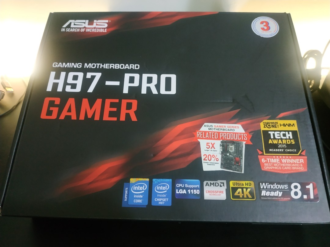 Asus H97 Pro Gamer, Computers & Tech, Parts & Accessories, Computer ...
