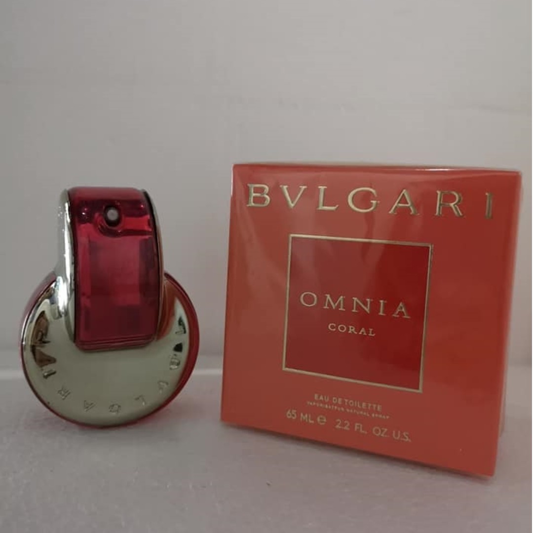 Authentic Tester BVLGARI OMNIA CORAL, Beauty & Personal Care, Fragrance ...