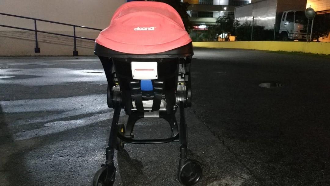 Doona Red 1YO, Babies & Kids, Going Out, Strollers on Carousell