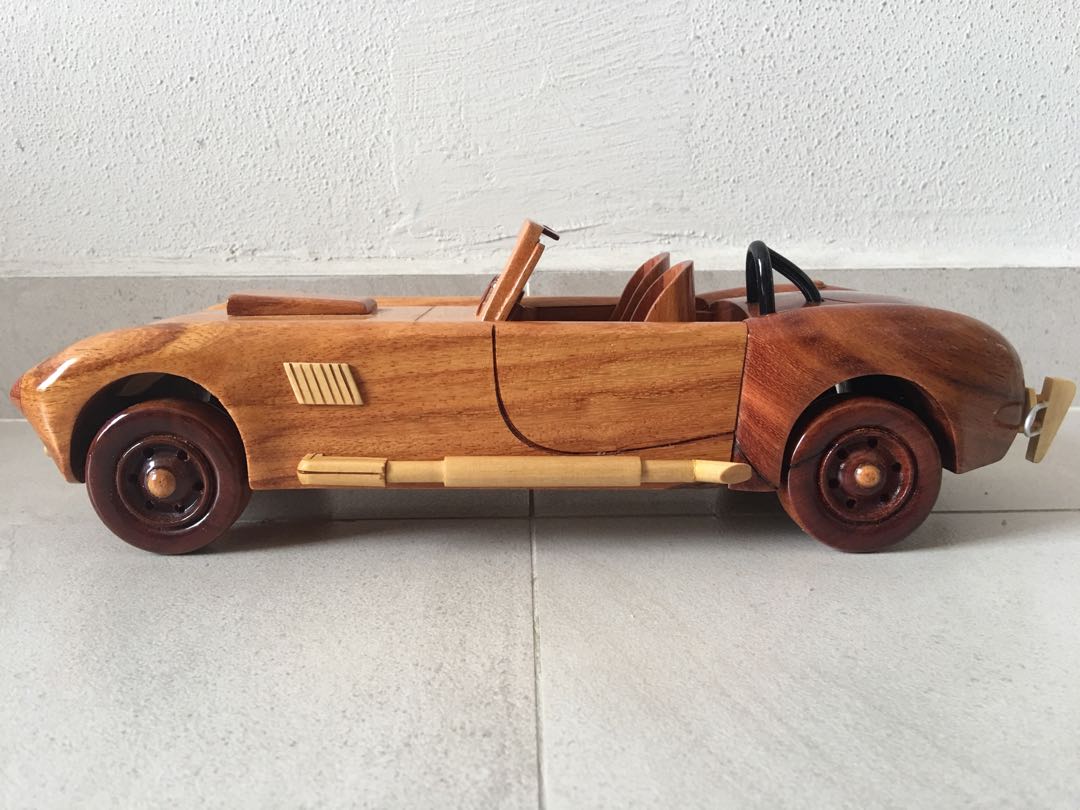 Handmade Wooden Cobra Car Model, Hobbies & Toys, Memorabilia ...