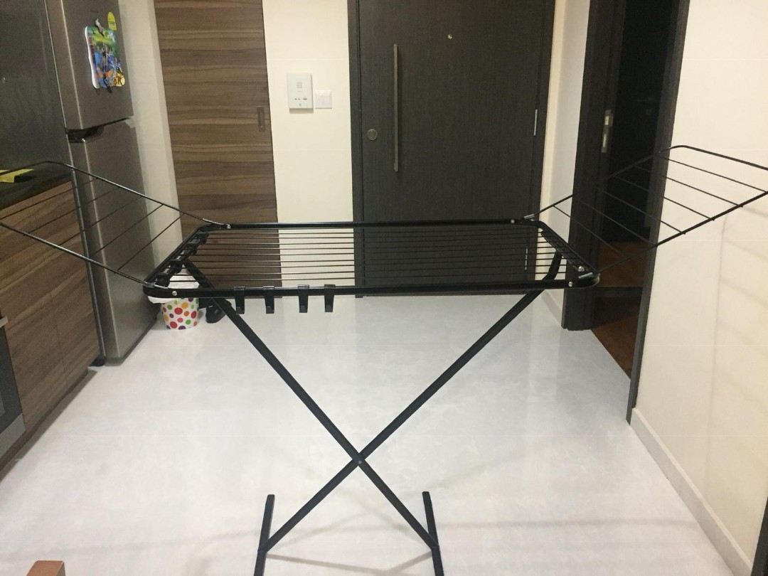 IKEA clothes drying rack, Furniture & Home Living, Furniture, Shelves ...