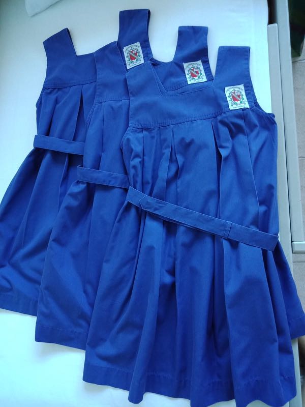 Kellock CHIJ School Pinafore 3 sets (size 28), Babies & Kids, Babies ...