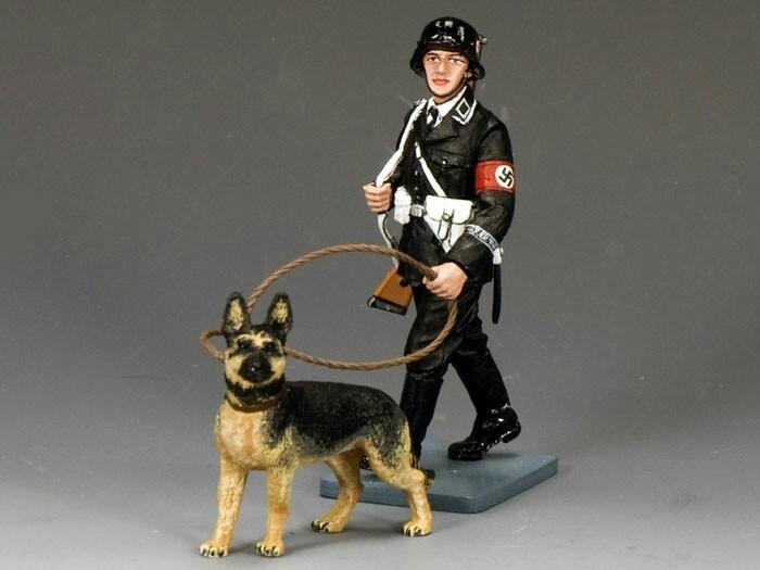 King and Country Lah 154 SS Dog Handler., Hobbies & Toys, Toys & Games on Carousell