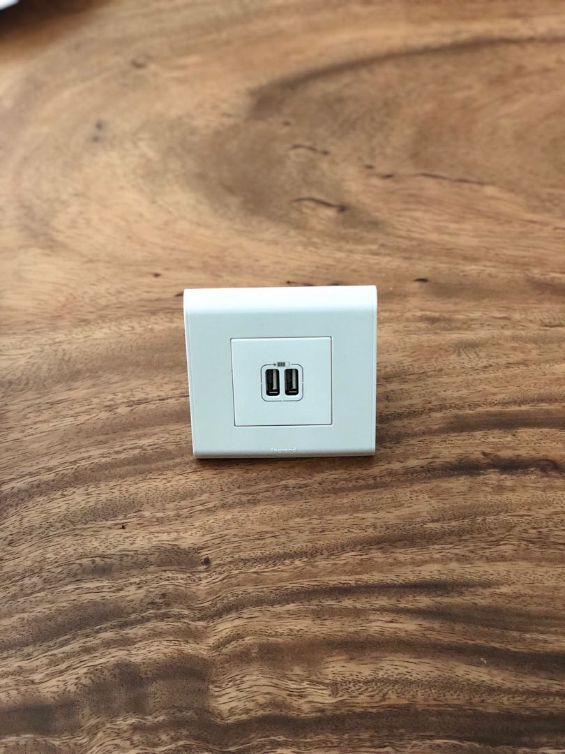 Legrand USB wall socket, TV & Home Appliances, Electrical, Adaptors ...