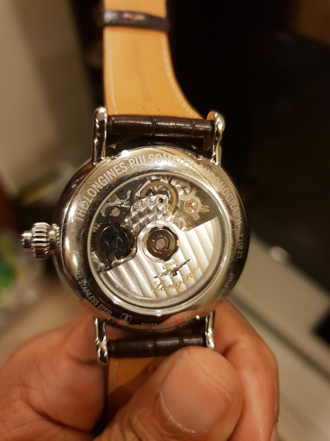 Longines Pulsometer Chronograph, Luxury, Watches on Carousell