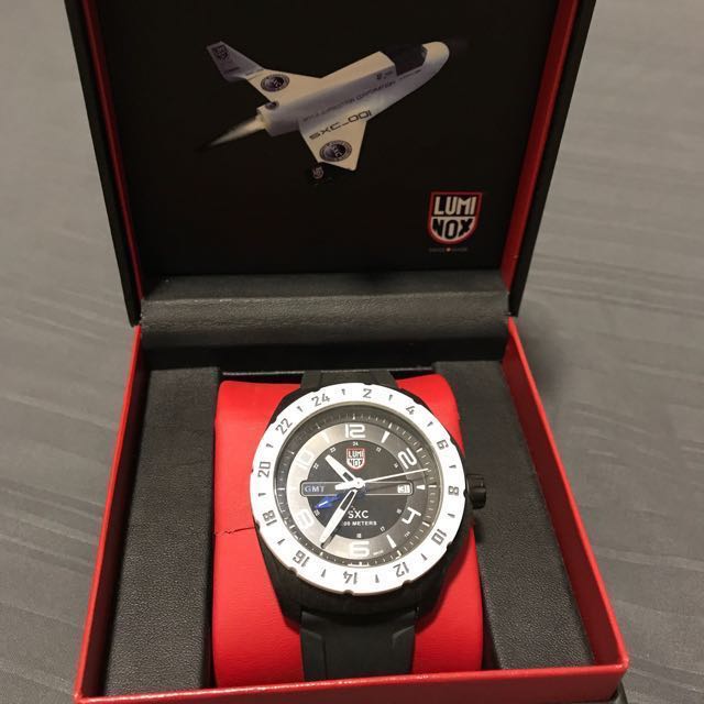 LUMINOX watch SXC PC CARBON GMT 5027 Space Series Sport Watch Swiss ...