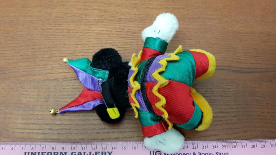 Mickey as Jester plushie, Hobbies & Toys, Toys & Games on Carousell
