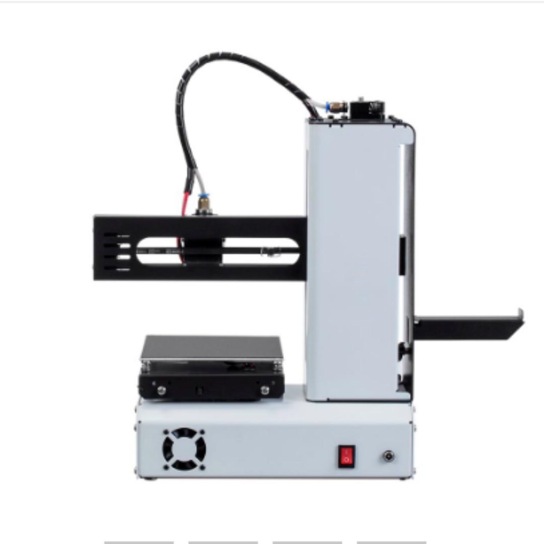 Monoprice MP Select Mini 3D Printer V2, White, Computers & Tech ...