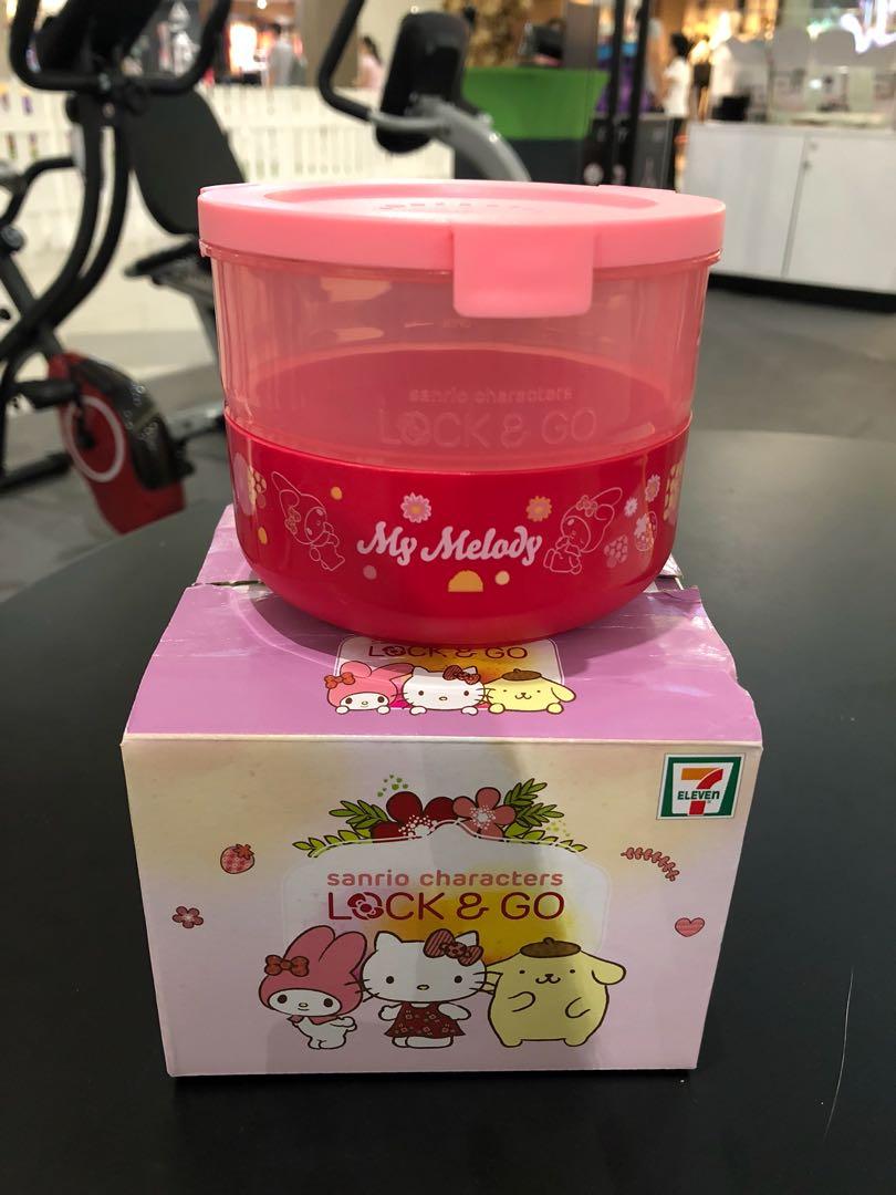 My Melody Double-Layer Container, Furniture & Home Living, Kitchenware ...