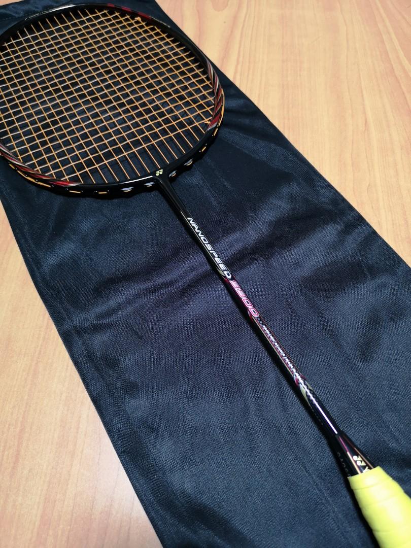 Yonex Nanospeed 9900 Badminton Racket, Sports Equipment, Sports & Games ...