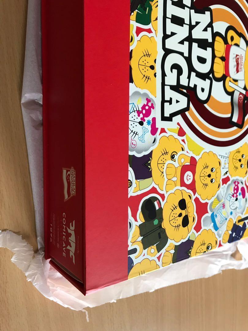 NDP Singa lion SG 50 box set. Rare and mint condition, with free gift ...