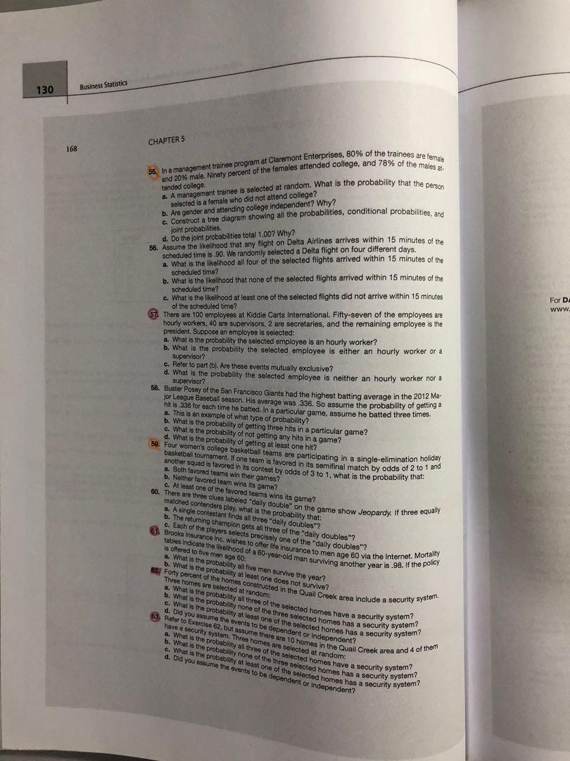 Ngee Ann Poly BStats / MGTO Textbooks, Hobbies & Toys, Books ...