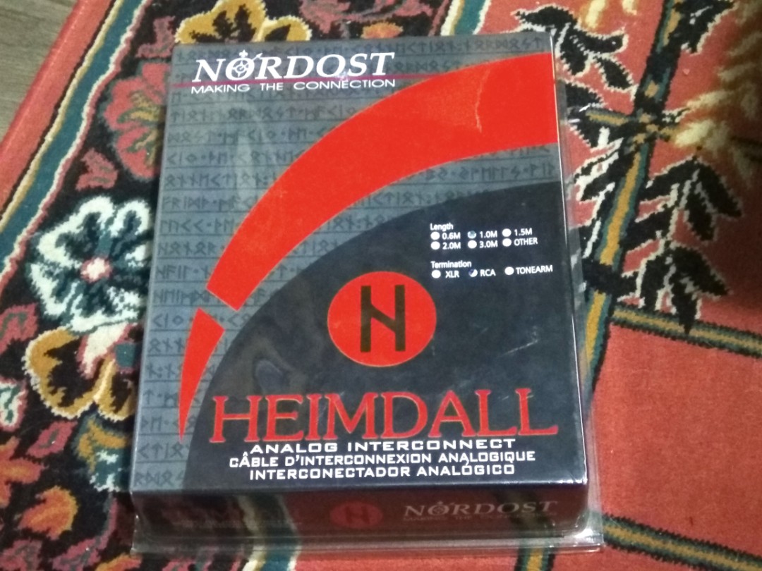 Nordost Heimdall Interconnects (Authentic with serial no.), Audio, Other Audio Equipment on ...