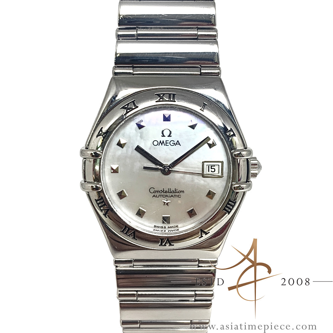 Omega Constellation My Choice Mother of Pearl 15917100 Automatic Ladies ...