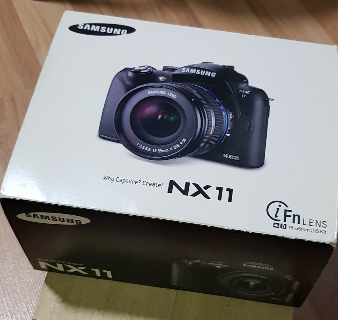 Samsung NX11 with 18-55 OIS lense, Photography, Cameras on Carousell