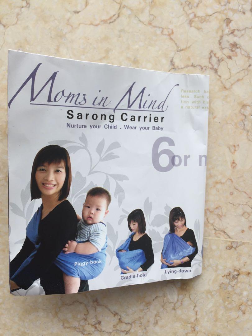 Sarong Carrier, Babies & Kids, Infant Playtime on Carousell