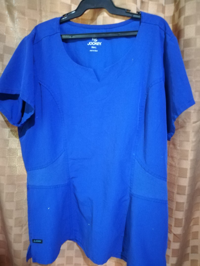 Scrub suit (top only), Women's Fashion, Tops, Others Tops on Carousell