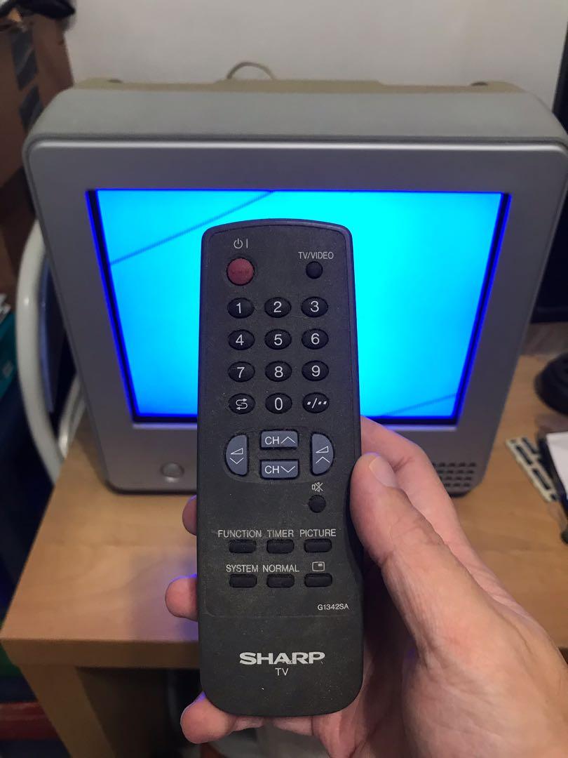 Sharp 14 inch CRT TV, TV & Home Appliances, TV & Entertainment, TV on ...