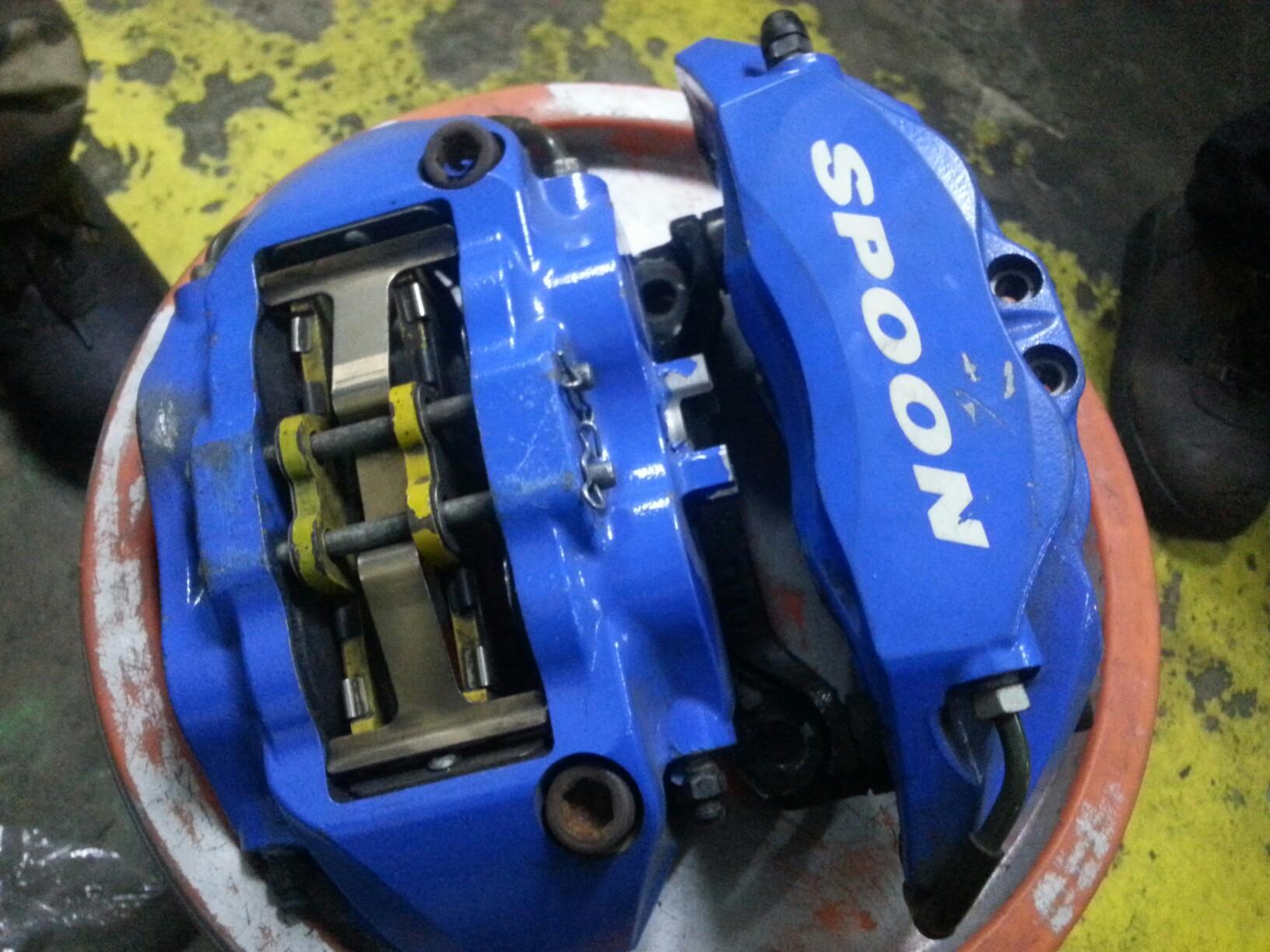 Original Spoon Prototaip Honda brake caliper monoblock, Auto ...