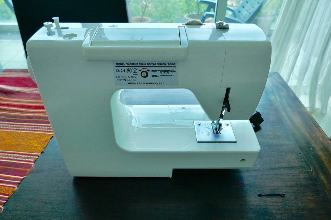 Toyota sewing machine - Model ES016 RS2000, TV & Home Appliances, Washing Machines and Dryers on ...