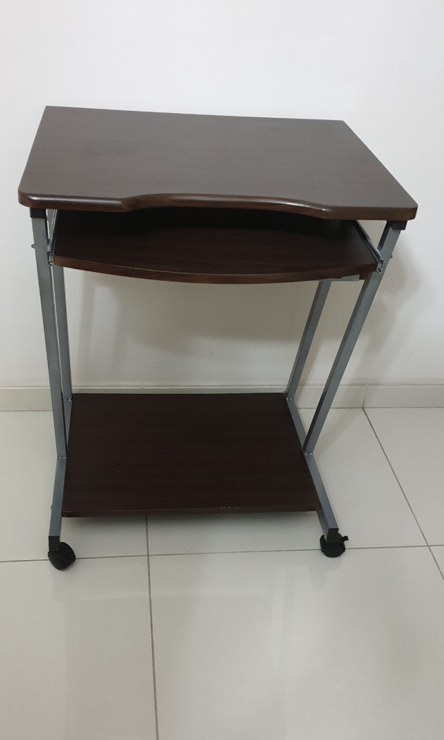 Used computer table, Furniture & Home Living, Furniture, Tables & Sets ...