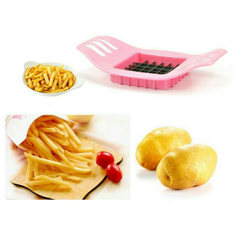 Vegetable Slicer Cutter Potato Cutting Square Slicers Cut Fries Device ...