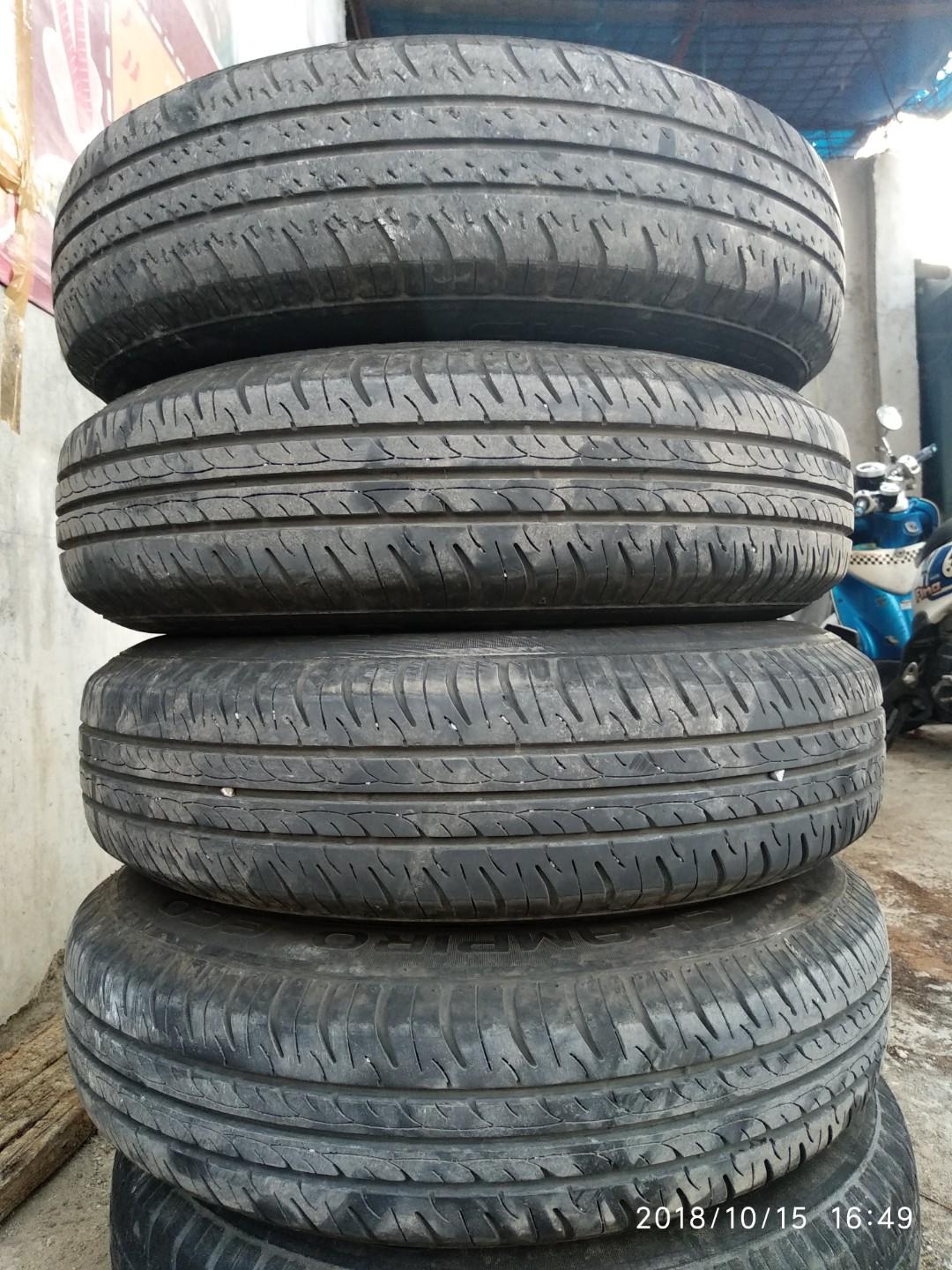 Velg + ban R13 pcd 100, Aksesoris Mobil di Carousell