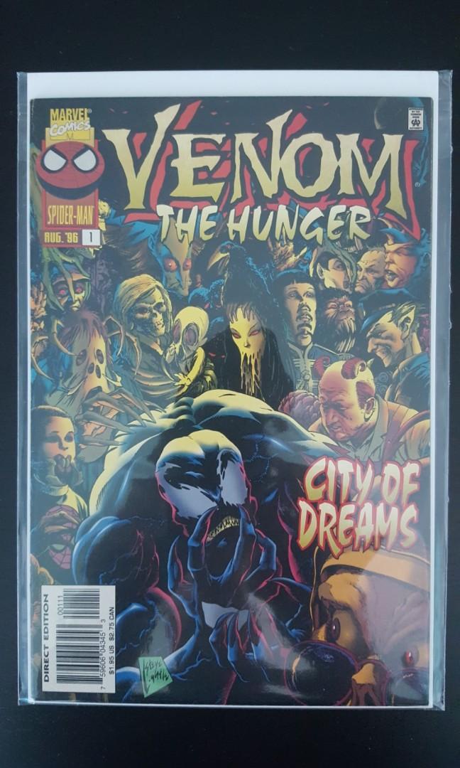 Venom : The Hunger #1,#2,#3,#4 (1996) Complete Set Of 4, All Venom, All ...