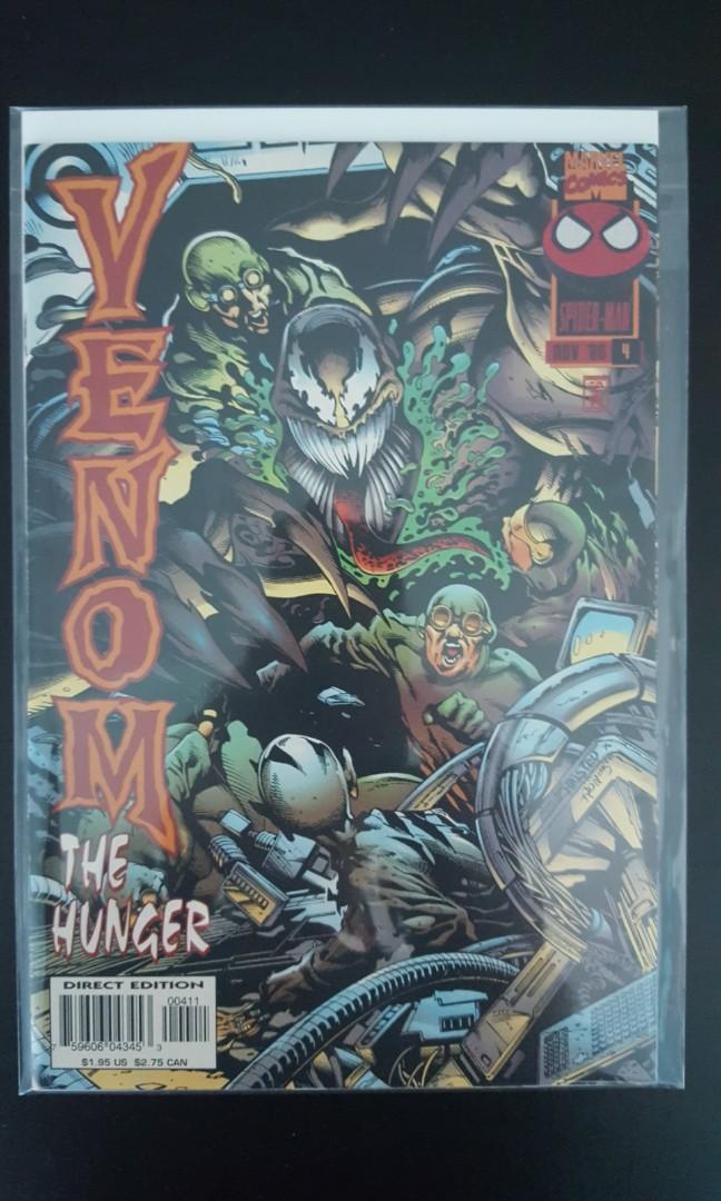 Venom : The Hunger #1,#2,#3,#4 (1996) Complete Set Of 4, All Venom, All ...