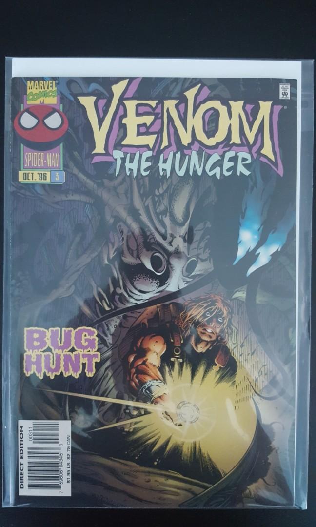 Venom : The Hunger #1,#2,#3,#4 (1996) Complete Set Of 4, All Venom, All ...