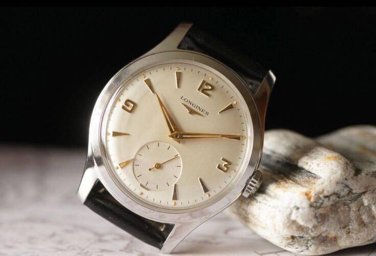Vintage Longines Sub Second Watch, Luxury, Watches on Carousell