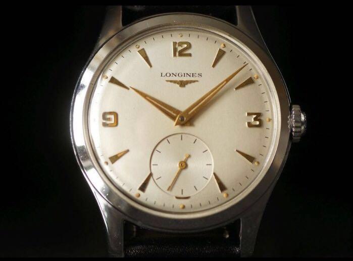Vintage Longines Sub Second Watch, Luxury, Watches on Carousell