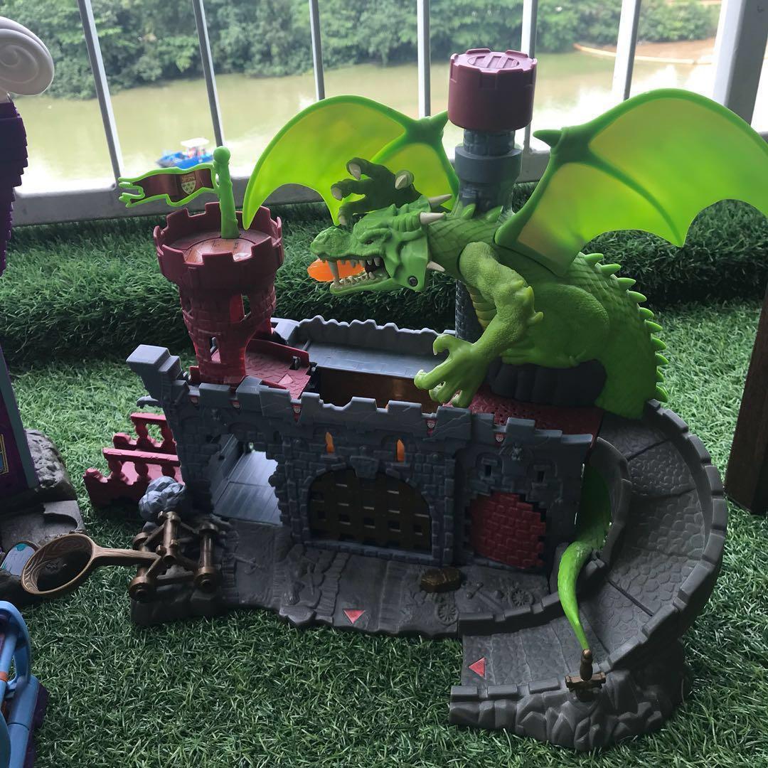 Vintage Matchbox Playset Bundle Haunted House and Dragon Castle ...