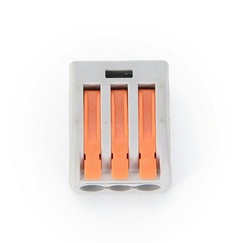 WAGO 213 Universal Compact Wire Wiring Connector 2 Pin Conductor ...