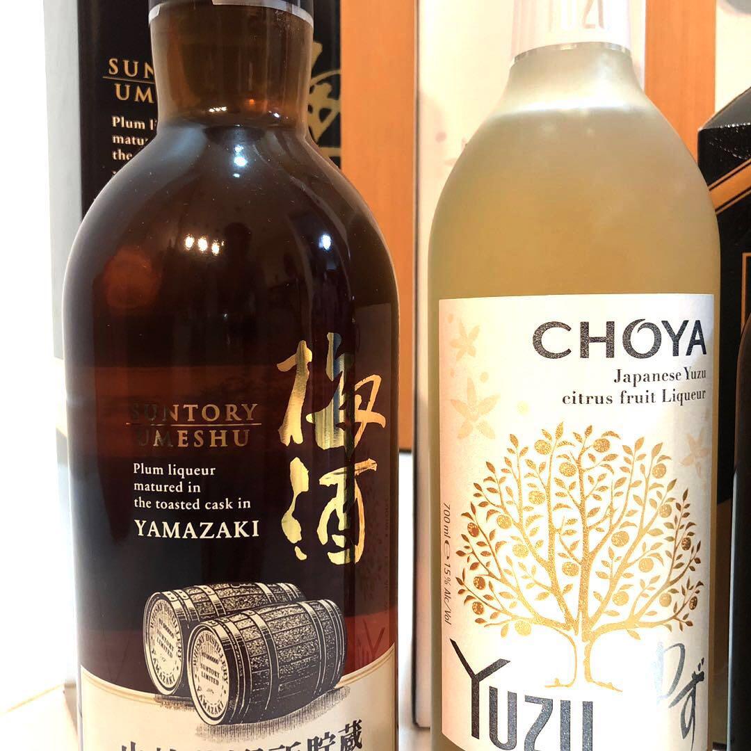 Whisky Umeshu/Choya Yuzu/Choya Organic Kokuto, Food & Drinks, Alcoholic ...