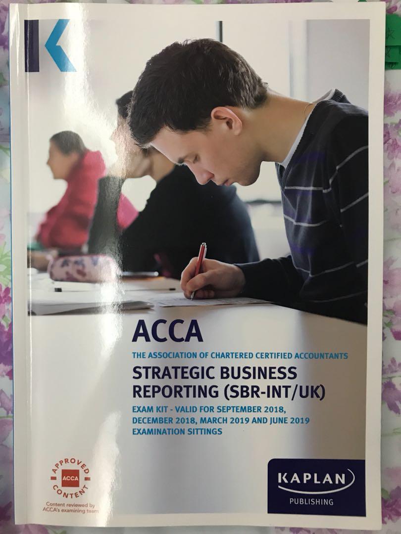 ACCA SBR INT/UK Textbook and Exam Kit, Hobbies & Toys, Books ...