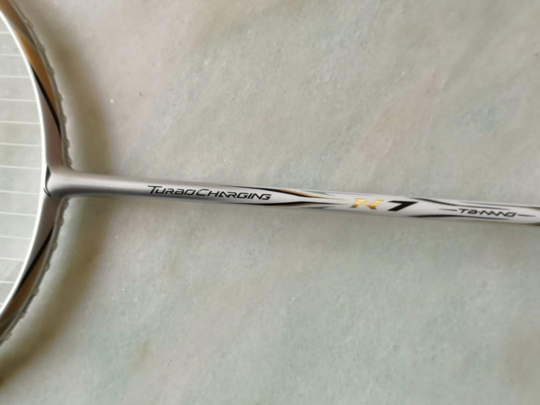 Badminton Racket ( Li-Ning TurboCharging N7), Sports Equipment, Sports ...